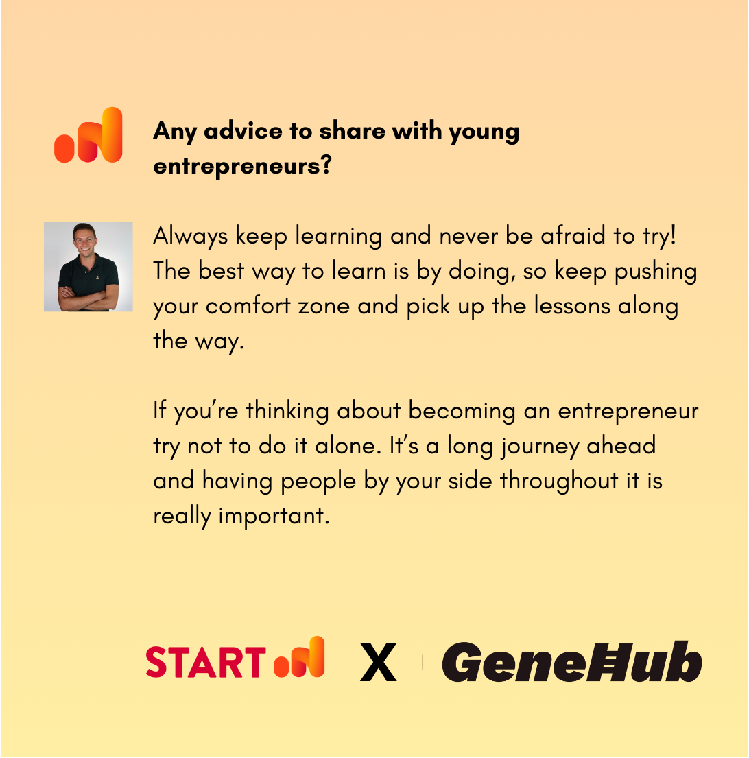 Ed Straiton, co-founder of GeneHub – StartIn